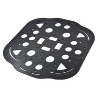 China Twill Weave Machined Carbon Fiber Square Sheet For Drone Agricultural for sale