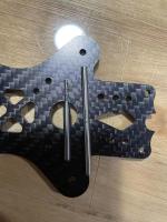 China Custom Carbon Fiber UAV Accessories DIY Carving CNC Machining Services Mechanic Parts for sale