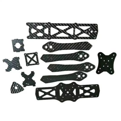 China UAV FPV Drone Frame CNC Carbon Fiber Parts Cutomized OEM For Industrial Equipment for sale