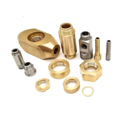 China Custom Machining CNC Auto Lathe Turned Machinery Brass Mechanical Parts Service for sale