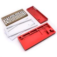 China Aluminum alloy CNC lathe metal keyboard shell Non-standard hardware parts mechanical keyboard shell 3-axis cnc machining for sale