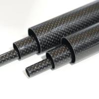 China OEM custom carbon fiber spearfishing barrel for fishing rod round shaped carbon fiber tube for sale
