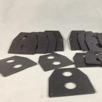China High Performance Carbon Fiber CNC Parts Carbon Fiber Sheet Plane Machining Cutting Services for RC parts for sale