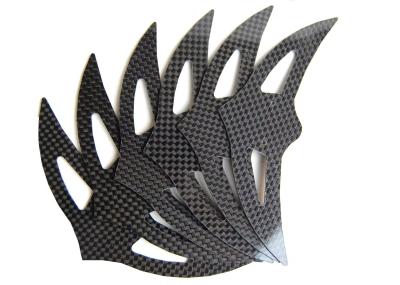 China Customized CNC Carbon fiber Panel High Strength Modulus Rigid Large Or Small Black Carbon Fiber Plate for sale