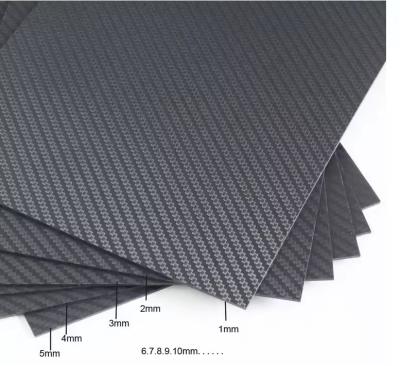 China How To Buy 3K Carbon Fiber Plate /Sheet 1mm 2mm 3mm 4mm 5mm For RC Model for sale