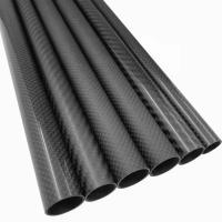 China Custom 3K Carbon Fiber Tube Lightweight Sport Equipment with Durable Pattern for sale