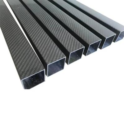 China Customized 33.2*35.05*851mm carbon fiber tubes in matt for carbon fiber part/drone/carbon fiber yacht for sale