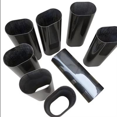 China Hot selling 3K high modulus carbon fiber custom pipe for sale