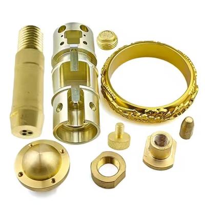 China Custom Micro Turned Milled Precision Brass Copper Metal Spare Milling Turning Mechanical Part CNC Machining Services for sale