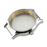 China SS301 Stainless Steel Case Back ODM Automatic Movement Watch Case for sale