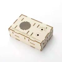 China Plywood Laser Cutting Parts 0.2mm Laser Wood Box ISO9001 for sale