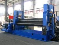 China 400kN To 3000kN Sheet Metal Press Brake Hydraulic 3 Rollers Rolling Machine for sale