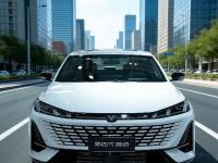 China 2024 Changan Eado Sedan Factory Price Used Car Turbo Engine Leather Seats R16 Tires Dark Interior Second Hand Automatic Left for sale