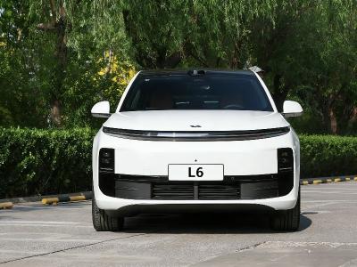 China 2025 Lixiang L6 Max Middle and Large SUV Extended Range New Energy Vehicle with 212km CLTC Range in Black Color for sale