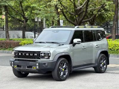 China Used Jetour Traveler 1.5T Turbocharged Engine with 7-Speed Wet Dual-Clutch Automatic Transmission and Panoramic Sunroof Second Hand SUV for sale