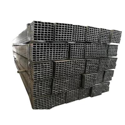 China Q345 Mild Carbon Steel Pipe Square ERW Rectangular Welded Seamless for sale
