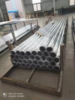 China 6063 T5 Profile Aluminum Alloy Tubes Circular 80mm Anodized for sale