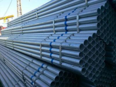 China ASTM A500 MS ERW Hollow Steel Pipe GI A36 A53 Hot Dip Galvanized for sale