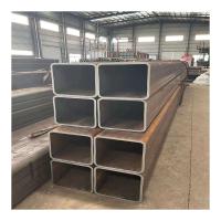 China 20mm Black Square Rectangular Steel Pipe Tubes Seamless Metal Carbon for sale