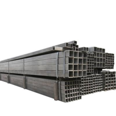 China ASTM A36 Hollow Square Steel Tube Metal  A53 A500 Carbon Rectangle Pipe for sale
