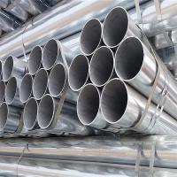 China 12 Ft 1.5 Inch Hot Dipped Galvanized Steel Pipes 12M Square Round Tube for sale