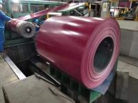 China SPCC Dx51d Galvanized Steel Coil PPGI Grade 0.25 - 1.0mm Color Coated Prepainted for sale