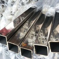 China Square Welded Stainless Steel Pipe 316 304 430 201 Tube for sale