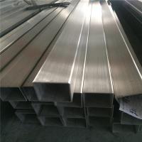 China Square Welded Stainless Steel Pipe 316 304 430 201 Tube for sale