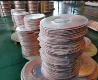 China Brass Coil Red Seamless Copper Pipe C10100 C10200 C11000 T1 T2 T3 T4 for sale