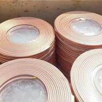 China Brass Coil Red Seamless Copper Pipe C10100 C10200 C11000 T1 T2 T3 T4 for sale