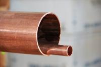 China Astm B280 Straight Copper Pipe 99.9% Hard Temper Air Conditioner Tube Water 8mmStraight Copper Pipe 8mm for sale
