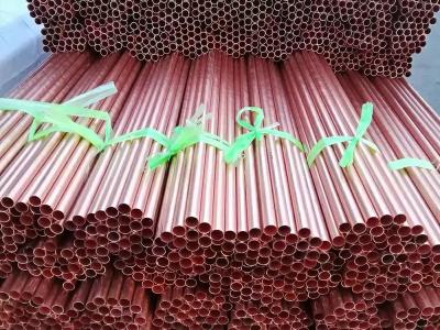 China Customized Uninterrupted Copper Pipe 0.3-3mm Straight 1-6M 15M/20M Rolling for sale