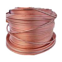 China High-Performance Uninterrupted Copper Pipe 1/4-7/8 in Red/Yellow for sale