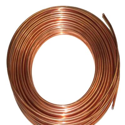 China C10100 C11000 C12000 AC Copper Pancake tubing / AC Copper Pipe for sale
