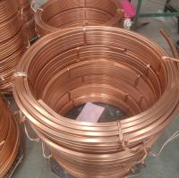 China C10100 C11000 C12000 AC Copper Pancake tubing / AC Copper Pipe for sale