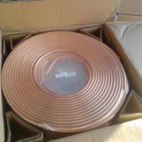 China C10100 C11000 C12000 AC Copper Pancake tubing / AC Copper Pipe for sale