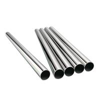 China Thickness 0.5 - 50mm SS Steel Pipes With BA Surface Finish Round Shape for sale