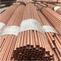 China Extrusion Technology Copper Pipe Polishing 2-30mm With Red/Yellow Color for sale