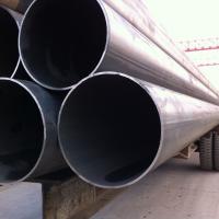 China A106 Welded Steel Fluid Pipe With Plain Ends Wall Thickness 0.3-3.0mm for sale