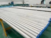 China 4-610mm Round Stainless Steel Pipe Hot Or Cold Roll With Ba Surface Finish for sale