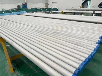 China 4-610mm Round Stainless Steel Pipe Hot Or Cold Roll With Ba Surface Finish for sale