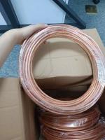 China Cu≥99.9% 1/4-7/8 Seamless Copper Pipe For Performance Extrusion Technology for sale