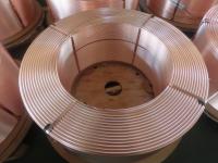 China 1.5mm Thickness Seamless Copper Pipe 1/4-7/8 Annealed for sale