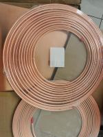 China 1.5mm Thickness Seamless Copper Pipe 1/4-7/8 Annealed for sale