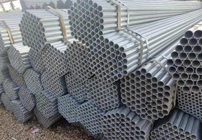 China Fluid A135 Hot Dipped Galvanized Steel Pipe Waterproof Plastic Bag Packing for sale