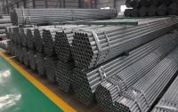 China Customized Length Hdg Steel Pipe BS1387 / BS1139 Grade Galvanized for sale