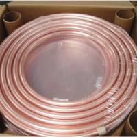 China Nickel 10mm 22mm Soft Seamless Copper Pipe ISO9001 Type K Soft Copper Tubing For Air Condition for sale
