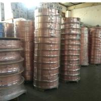 China Polished Cu99.99% TU2 Seamless Pancake Coil Copper Pipe 19 To 24 Swg Thickness for sale