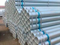 China DIN STD 1.25 Inch Hot Dipped Galvanized Steel Pipe MTC ERW Round Tube 15mm Dia for sale