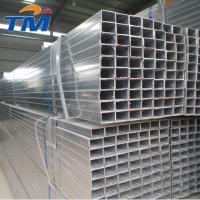 China 0.6mm Carbon Steel Galvanized Hollow Square Steel Pipe GB 4 Inch Square Tubing JIS G3466 for sale